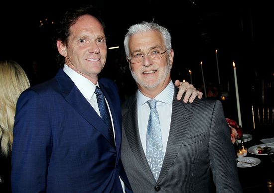 Mark Rachesky Rob Friedman Cochairman Lionsgate Editorial Stock Photo ...