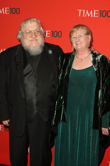 George R R Martin Wife Parris Editorial Stock Photo - Stock Image ...