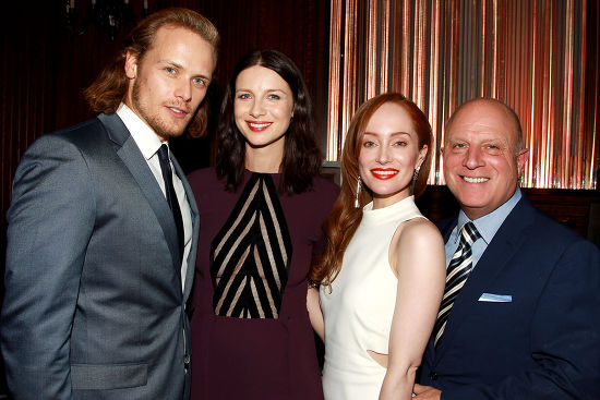 Caitriona Balfe Sam Heughan Lotte Verbeek Editorial Stock Photo - Stock ...