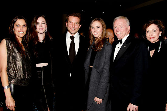 Taya Kyle Bradley Cooper Jerry Jones Editorial Stock Photo Stock