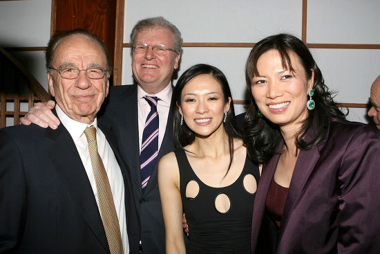 Rupert Murdoch Howard Stringer Ziyi Zhang Editorial Stock Photo - Stock ...
