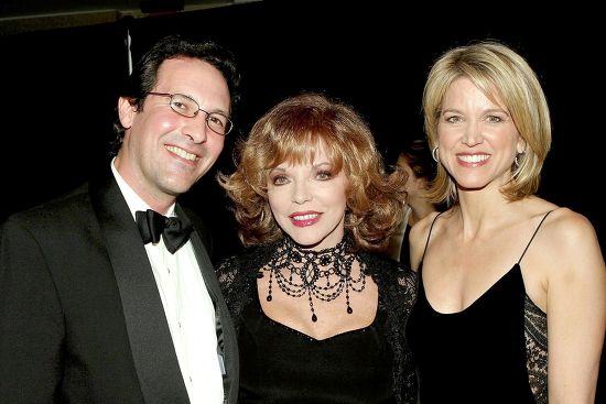 Percy Gibson Joan Collins Paula Zahn Editorial Stock Photo - Stock ...