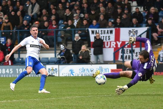 Bury Forward Ryan Lowe Shoots During Editorial Stock Photo - Stock ...