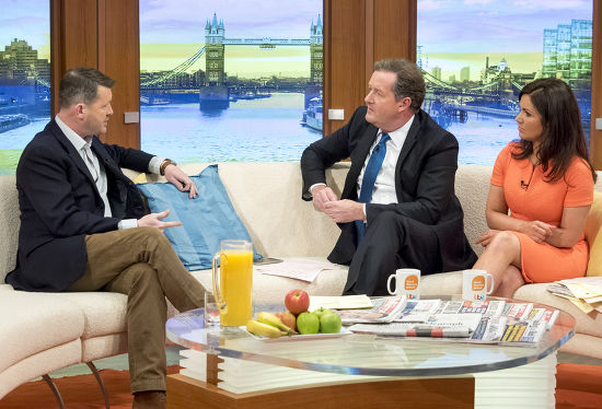 Diggory Hadoke Piers Morgan Susanna Reid Editorial Stock Photo - Stock ...