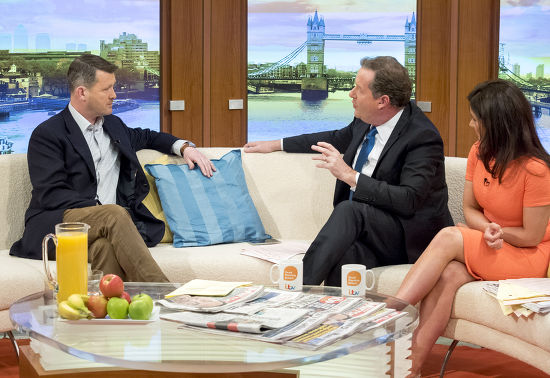 Diggory Hadoke Piers Morgan Susanna Reid Editorial Stock Photo - Stock ...