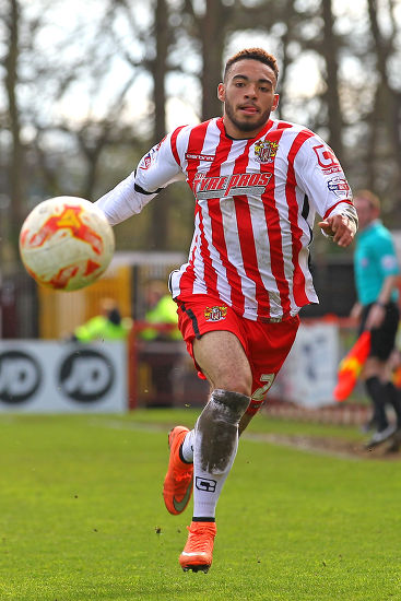 Jake Mulraney Stevenage During Stevenage Vs Editorial Stock Photo ...