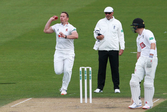 Essex Bowler Graham Napier During Specsavers Editorial Stock Photo ...