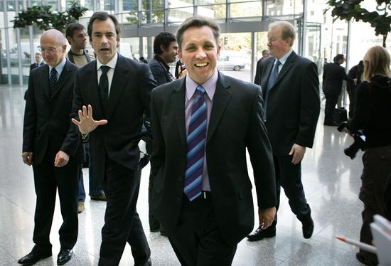 Philip Hampton Chairman Roland Rudd Head Editorial Stock Photo - Stock ...