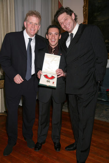 Paul Burrell Classic Management Frankie Dettori Editorial Stock Photo ...