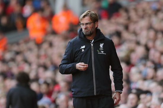 Liverpool Manager Jurgen Klopp Looks Dejected Editorial Stock Photo ...