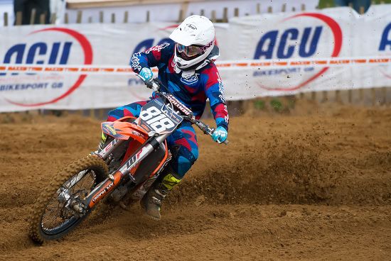 Shaun Springer 818 Riding Honda Mx2 Editorial Stock Photo - Stock Image ...
