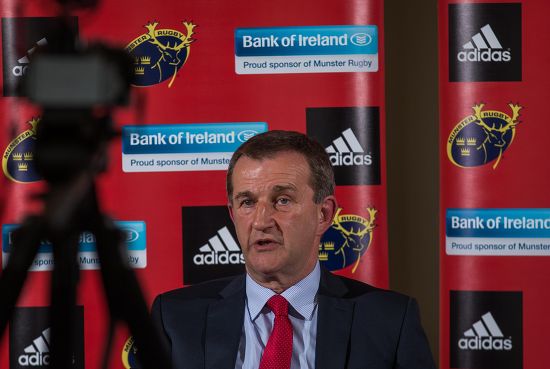Munster Rugby Ceo Garrett Fitzgerald Editorial Stock Photo - Stock ...