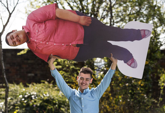 Oliver Bales 24 Cardboard Cut Out Editorial Stock Photo - Stock Image ...