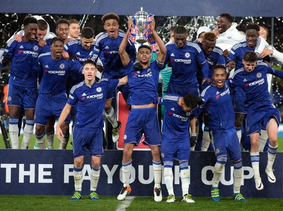 Chelsea Under 21s Jake Clarkesalter Trophy Editorial Stock Photo ...