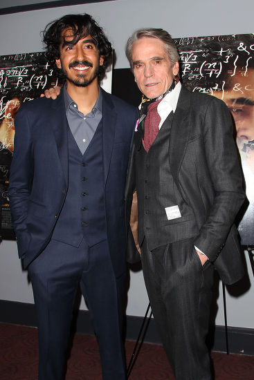 Dev Patel Jeremy Irons Editorial Stock Photo - Stock Image | Shutterstock