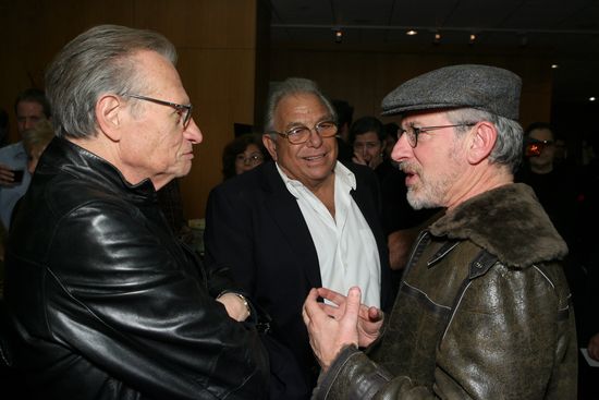 Larry King Director Steven Spielberg Editorial Stock Photo - Stock ...