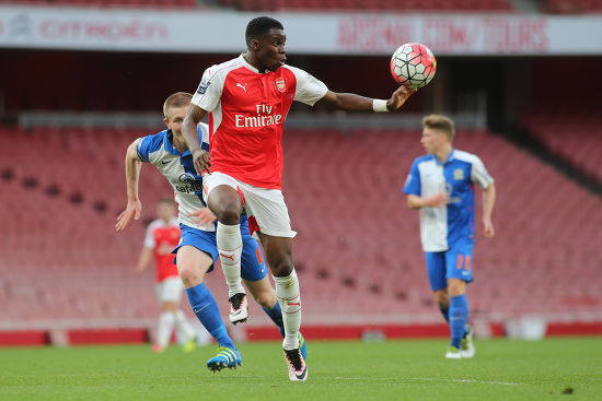 Stephy Mavididi Arsenal Controls Ball His Editorial Stock Photo - Stock ...