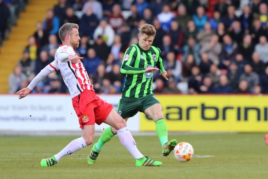 Michael Tonge Midfielder Stevenage Fc 15 Editorial Stock Photo - Stock ...