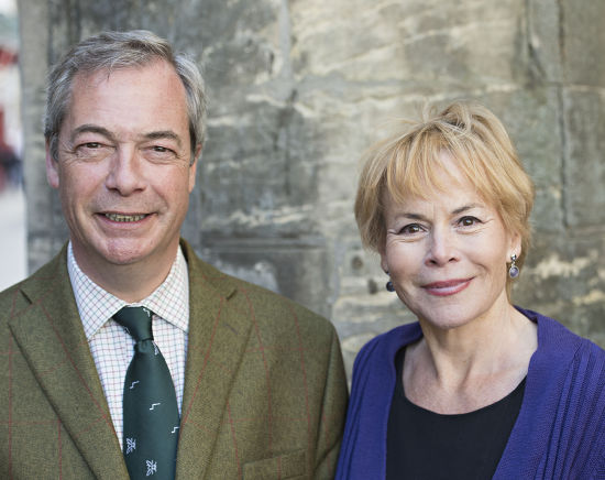 Nigel Farage Ukip Leader Victoria Ayling Editorial Stock Photo - Stock ...