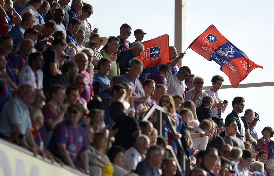 Fa Cup Final Flags Waved During Editorial Stock Photo - Stock Image ...