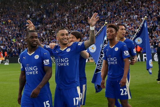 Jeffrey Schlupp Danny Simpson Shinji Okazaki Editorial Stock Photo ...