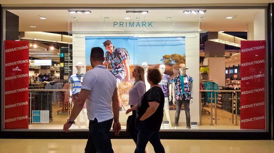 Shop Window Display Primark Store Wood Editorial Stock Photo - Stock ...