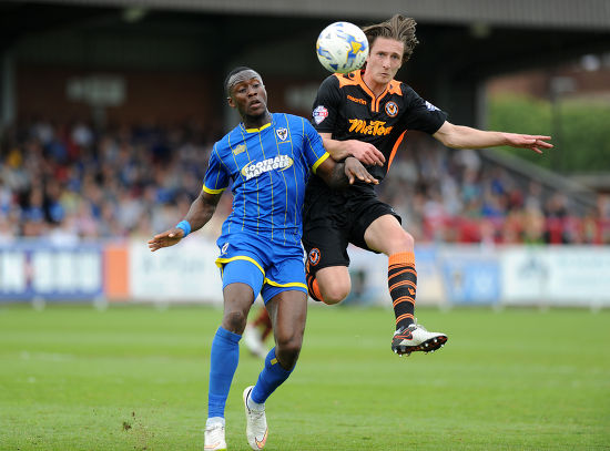 League 2 Adebayo Azeez Afc Wimbledon Editorial Stock Photo - Stock ...