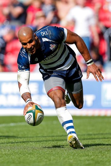 Bristol Rugby Winger Tom Varndell Scores Editorial Stock Photo - Stock ...