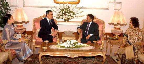 President General Pervez Musharraf Wife Sehba Editorial Stock Photo ...