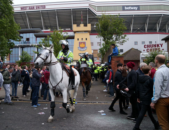 Police Horses Last Ever Match Upton Editorial Stock Photo - Stock Image ...