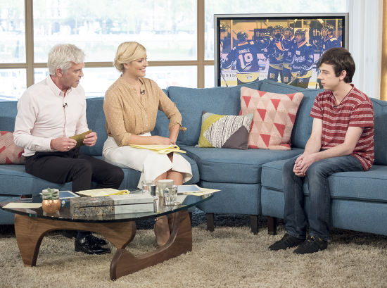 Phillip Schofield Holly Willoughby Robert Aitken Editorial Stock Photo ...