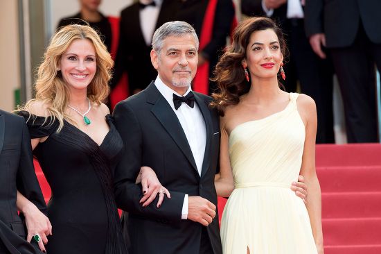 Julia Roberts George Clooney Amal Clooney Editorial Stock Photo - Stock ...