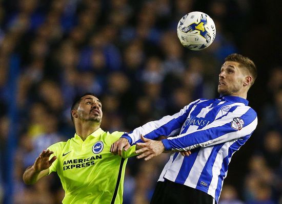 Gary Hooper Sheffield Wednesday Biram Kayal Editorial Stock Photo ...
