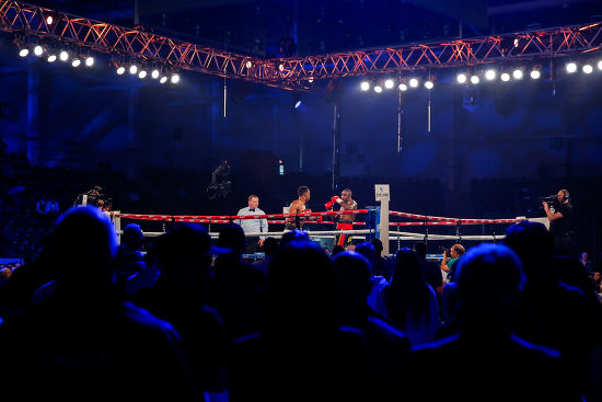 General View Cyclone Promotions Boxing Ring Editorial Stock Photo ...