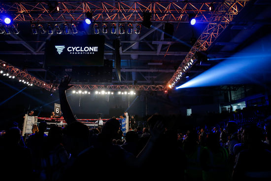 General View Cyclone Promotions Boxing Ring Editorial Stock Photo ...