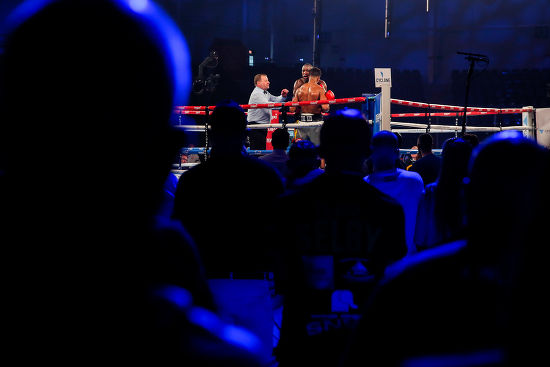 General View Cyclone Promotions Boxing Ring Editorial Stock Photo ...