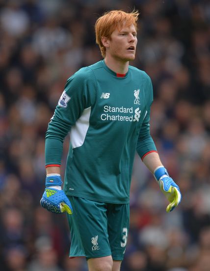 Liverpool Goalkeeper Adam Bogdan During Barclays Editorial Stock Photo ...