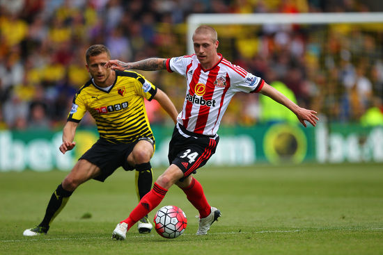 Thomas Robson Sunderland Almen Abdi Watford Editorial Stock Photo ...