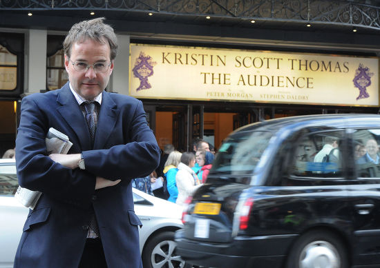 Quentin Letts Watches Kristin Scott Thomas Editorial Stock Photo ...