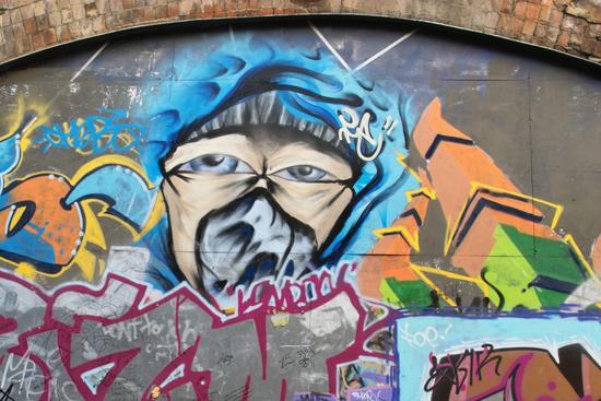 Graffiti Leeds City Centre Yorkshire Britain Editorial Stock Photo ...