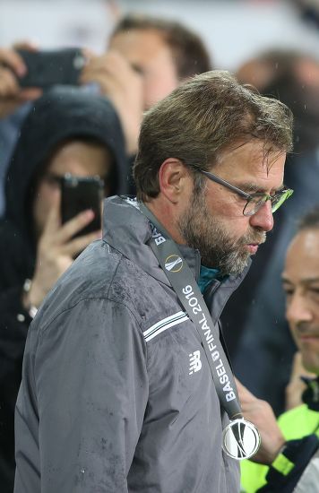 Dejected Liverpool Manager Jurgen Klopp After Editorial Stock Photo ...