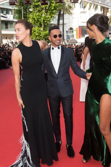 Irina Shayk Lewis Hamilton Liya Kebede Editorial Stock Photo - Stock ...