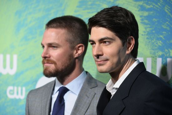 Stephen Amell Brandon Routh Editorial Stock Photo - Stock Image ...