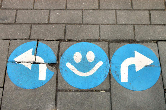 Pavement Symbols Being Used By Local Editorial Stock Photo - Stock ...