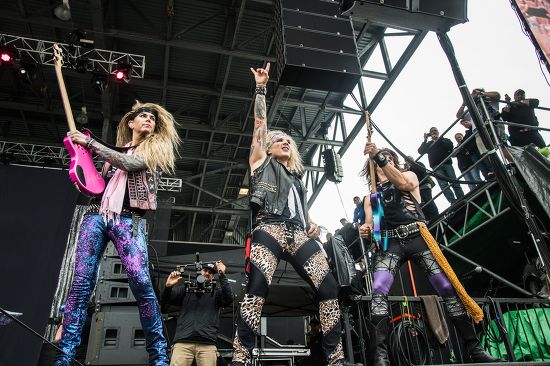 Steel Panther Travis Haley Ralph Saenz Editorial Stock Photo - Stock ...