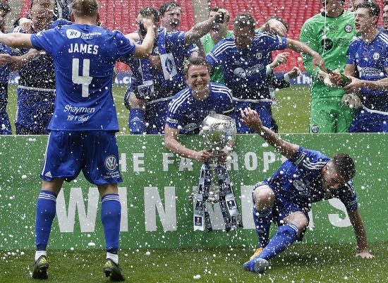 Halifax Towns Captain Nicky Wroe Has Editorial Stock Photo - Stock ...