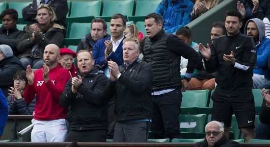 Team Andy Murray Cheering On Andy Editorial Stock Photo - Stock Image ...