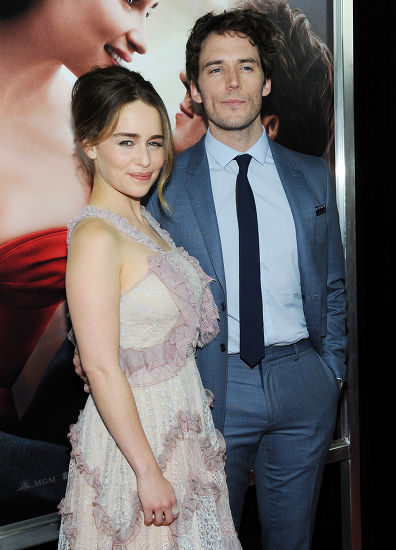Emilia Clarke Sam Claflin Editorial Stock Photo - Stock Image ...