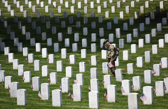 Soldier 3rd Us Infantry Regiment Places Editorial Stock Photo - Stock ...