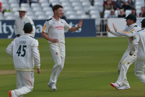 Jackson Bird Celebrated Wicket Michael Richardson Editorial Stock Photo ...